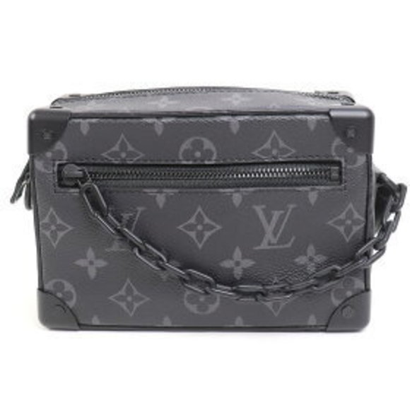 Louis Vuitton | Bags | Louis Vuitton Mini Soft Trunk Eclipse Black ...